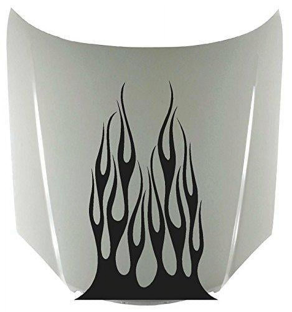 Tribal Flame Fire Car Decals Hood Decal Vinyl Sticker Graphic HF10 ...