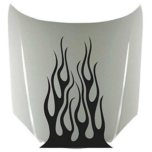 Tribal Flame Fire Car Decals Hood Decal Vinyl Sticker Graphic HF13 ...