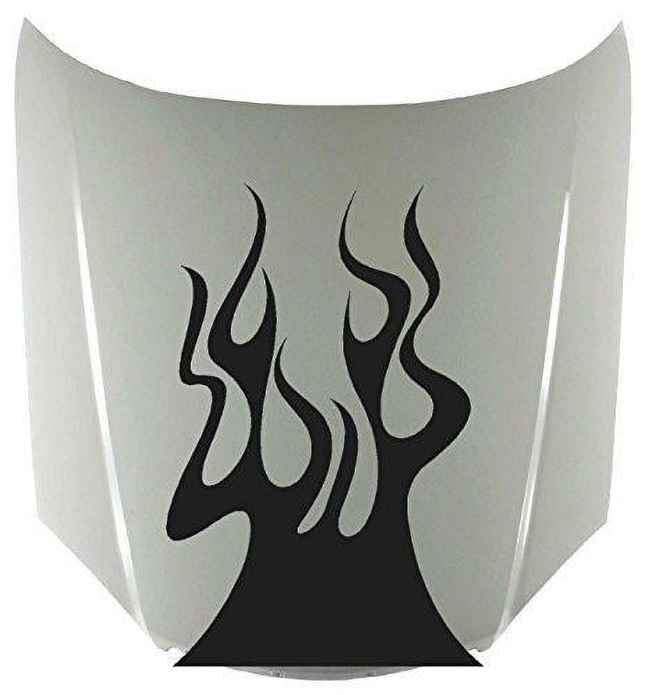 Tribal Flame Fire Car Decals Hood Decal Vinyl Sticker Graphic HF20 ...