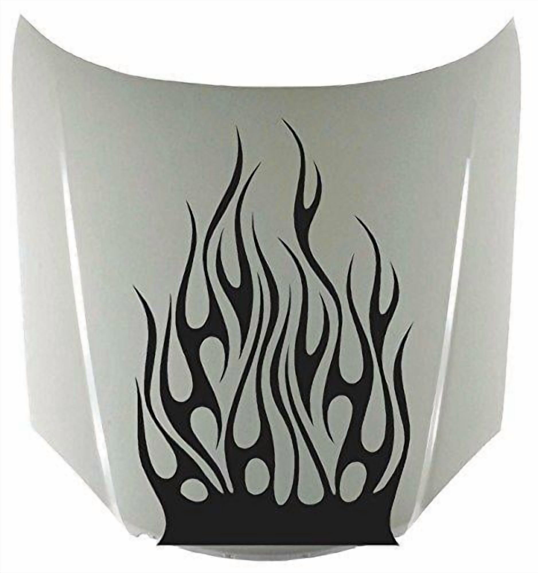 Tribal Flame Fire Car Decals Hood Decal Vinyl Sticker Graphic - Walmart.com