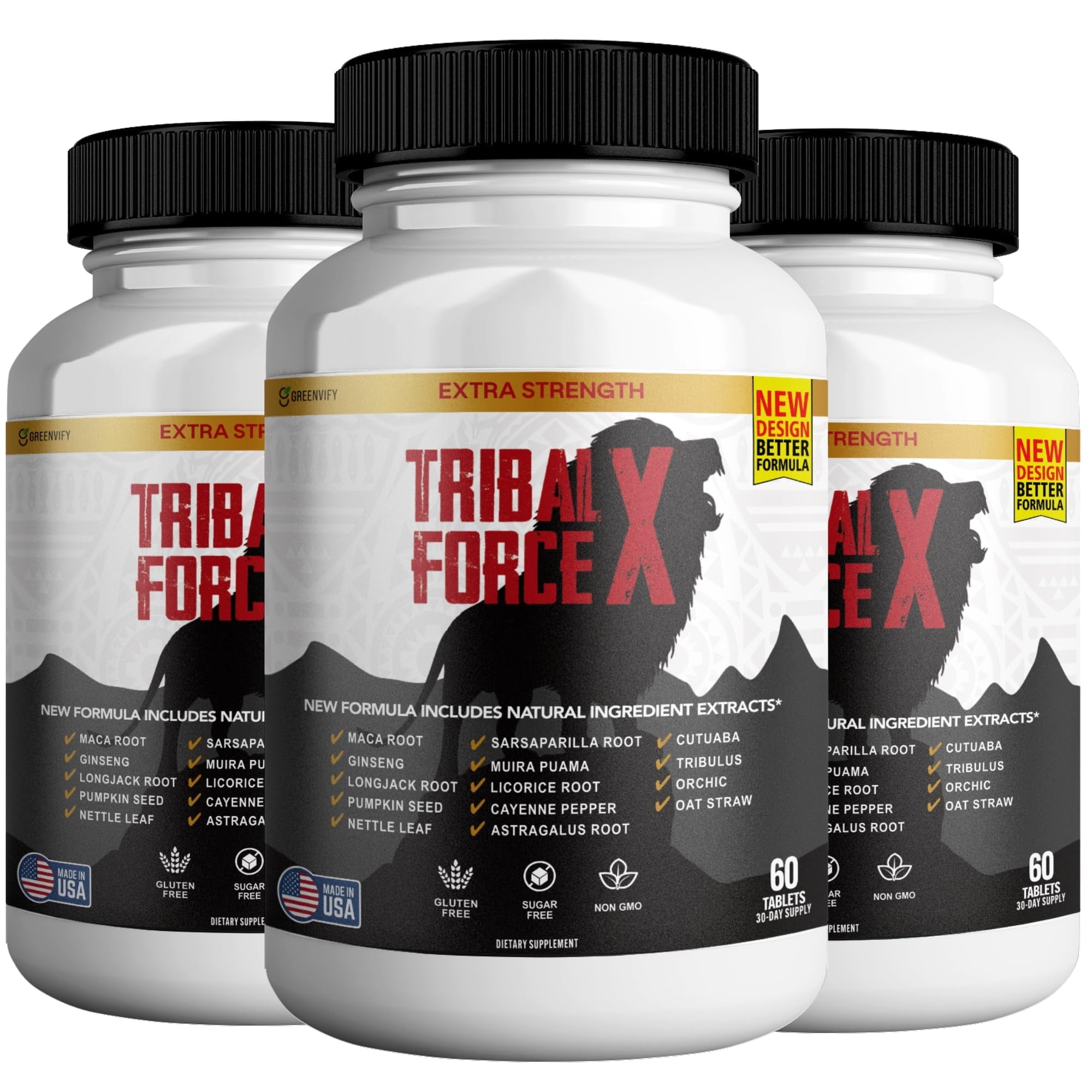 Tribal Force X Extra Strength Natural Supplement - Walmart.com