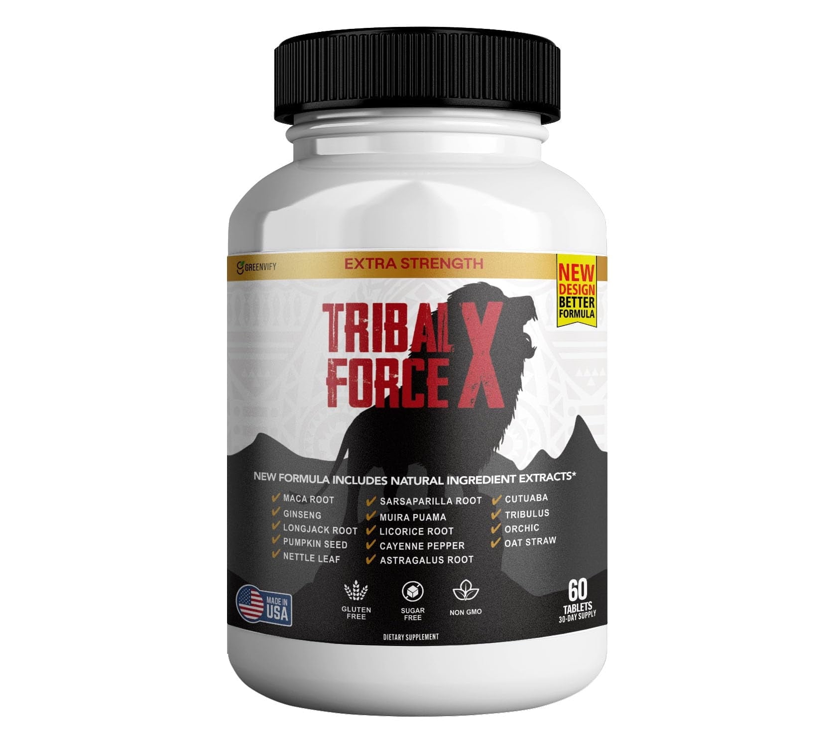 Tribal Force X Extra Strength Natural Supplement - Walmart.com