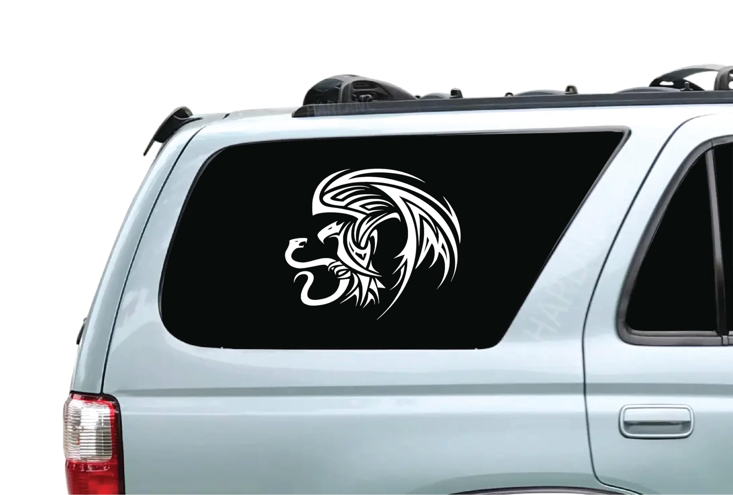 Tribal Mexican Eagle Vinyl Decal Sticker - 13" Tall Fits on Any Car or ...