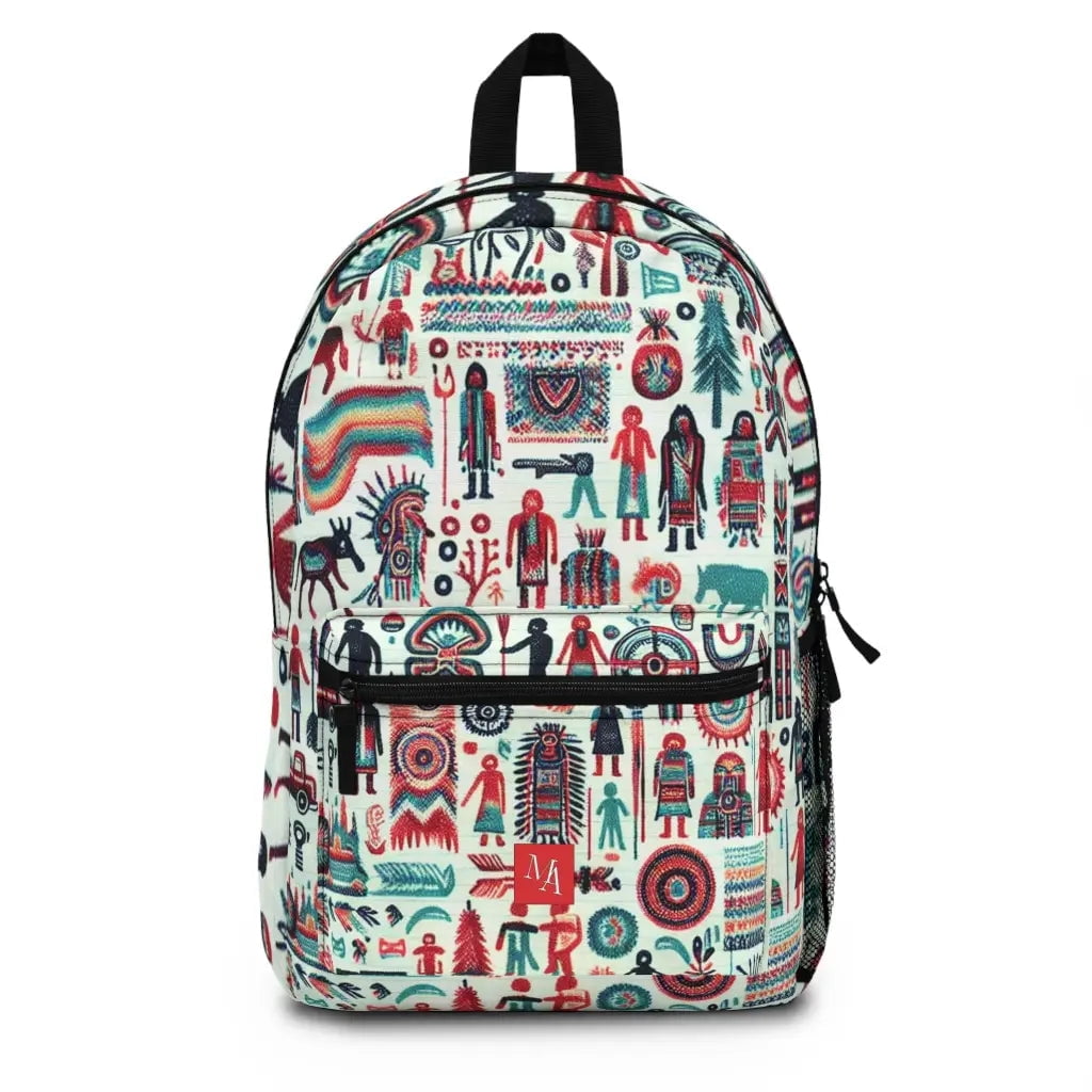 Tribal Mosaic of Life and Culture - Backpack - Walmart.com