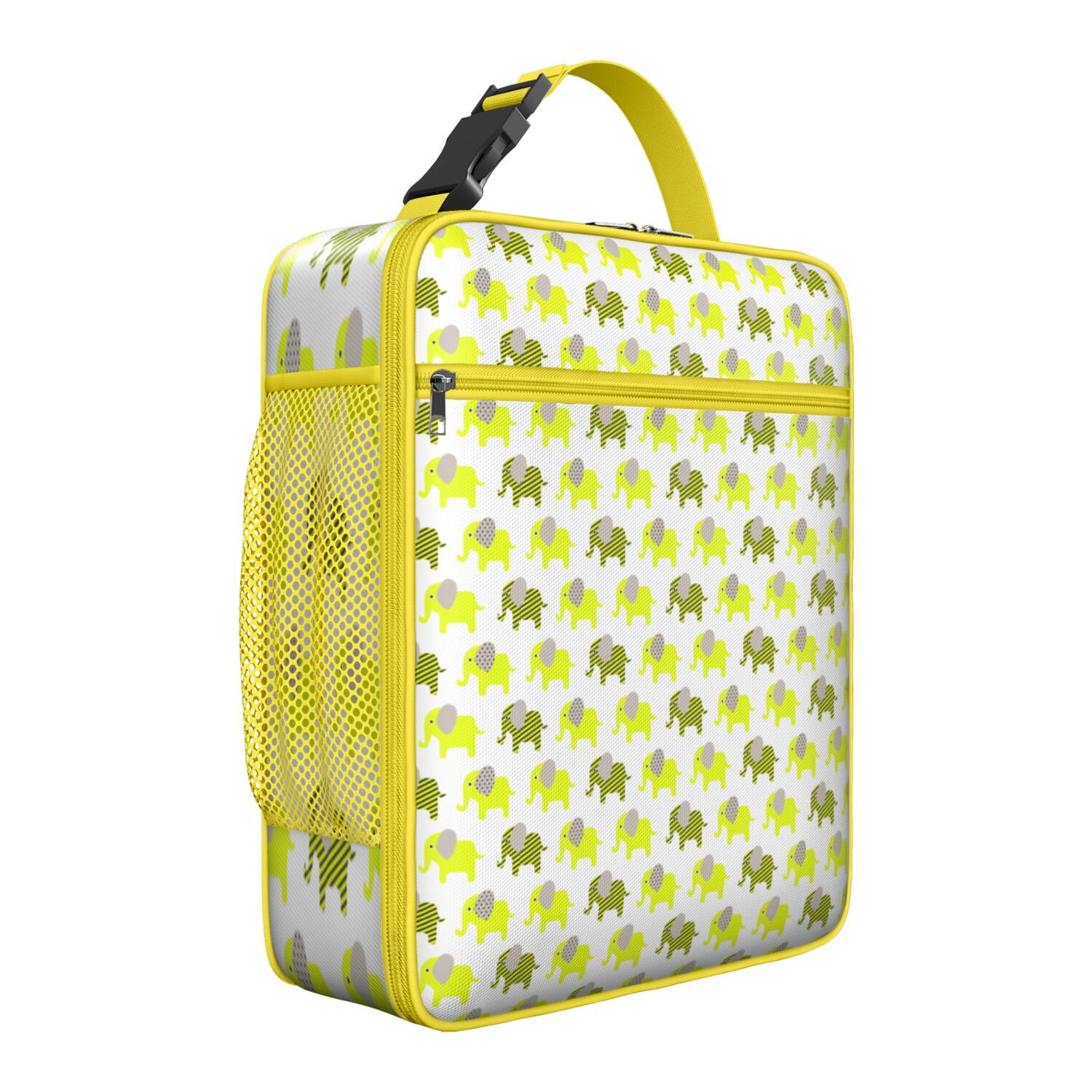 Tribal Pattern Boho Insulated Lunch Bag for Women, Mandala Paisley ...