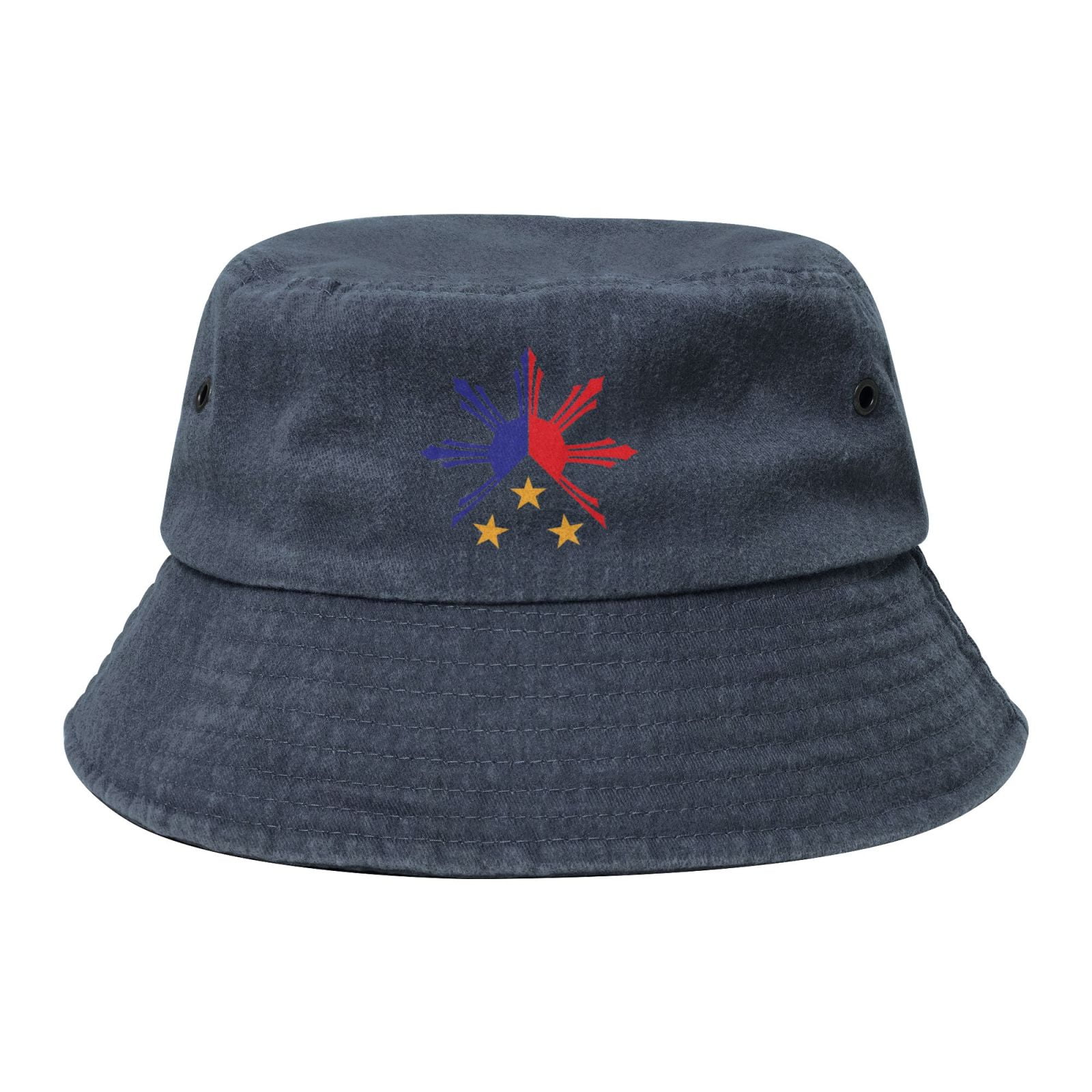 Tribal Philippines Filipino Sun and Stars Summer Bucket Hat Fishing Hat ...