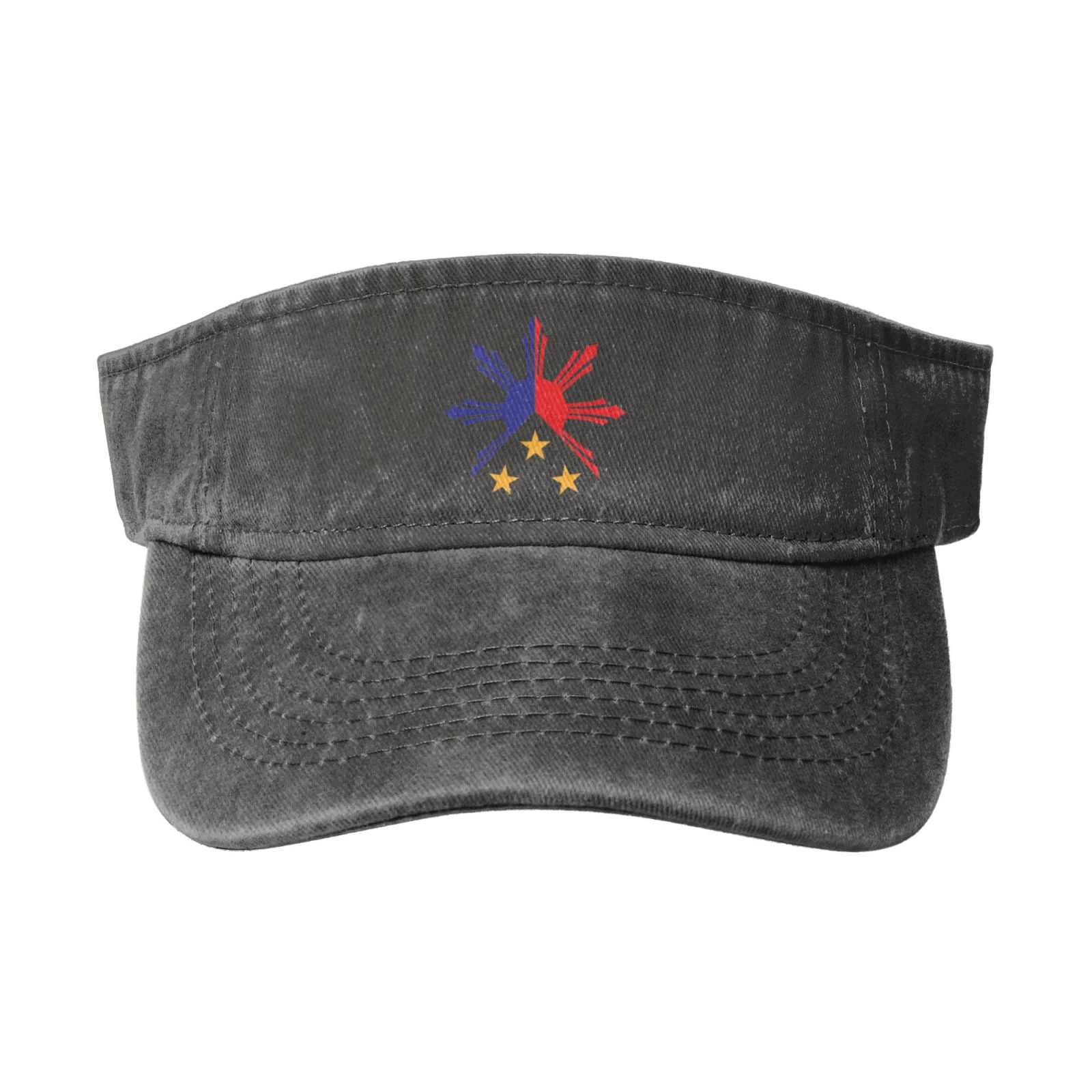Tribal Philippines Filipino Sun and Stars Sun Visor Hats for Women Men ...