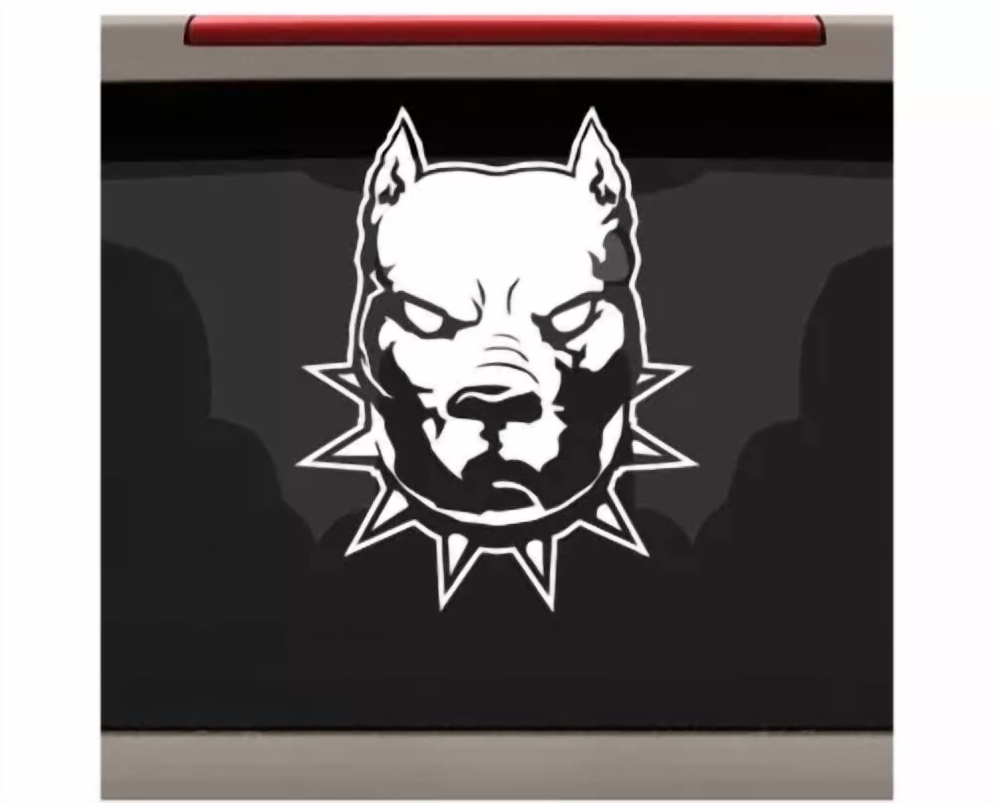 Tribal Pit Bull Decal For Car Window Truck Suv Trailer Or Wall 12.5" X ...
