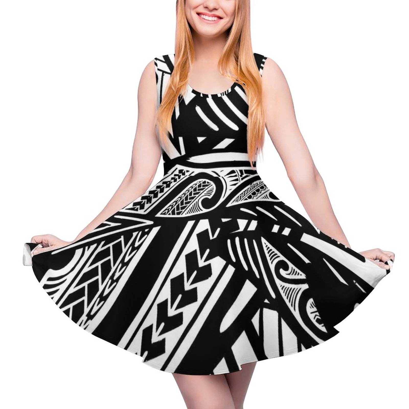 Tribal Print Dress Aztec Tribal Boho Style Night Club Dresses High ...