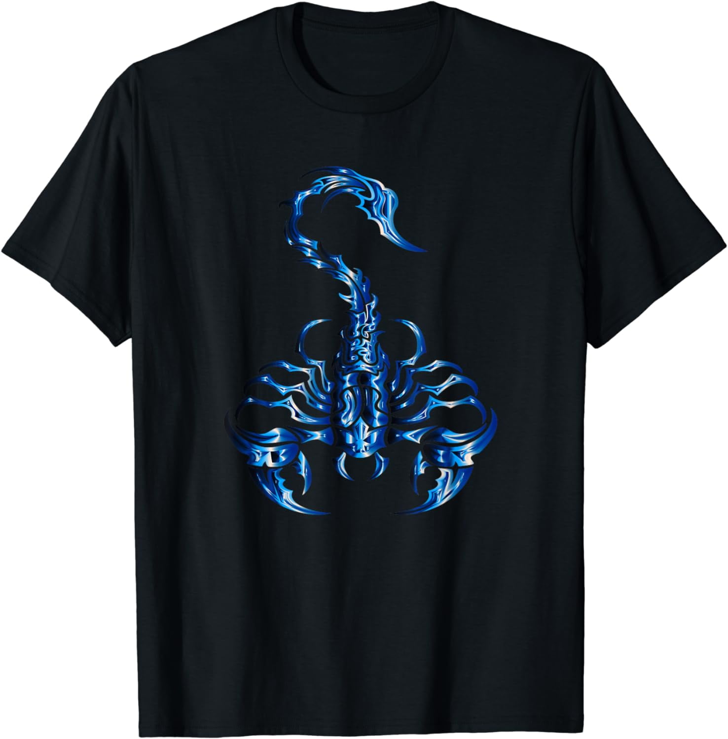 Tribal Scorpion T-Shirt Scorpio Astrology Zodiac Tattoo Tee - Walmart.com