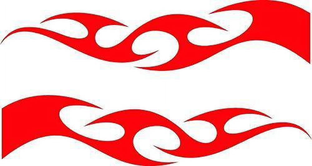 Tribal Smart Flames Auto Truck Dune Buggy ATV Decals Stickers Set ...