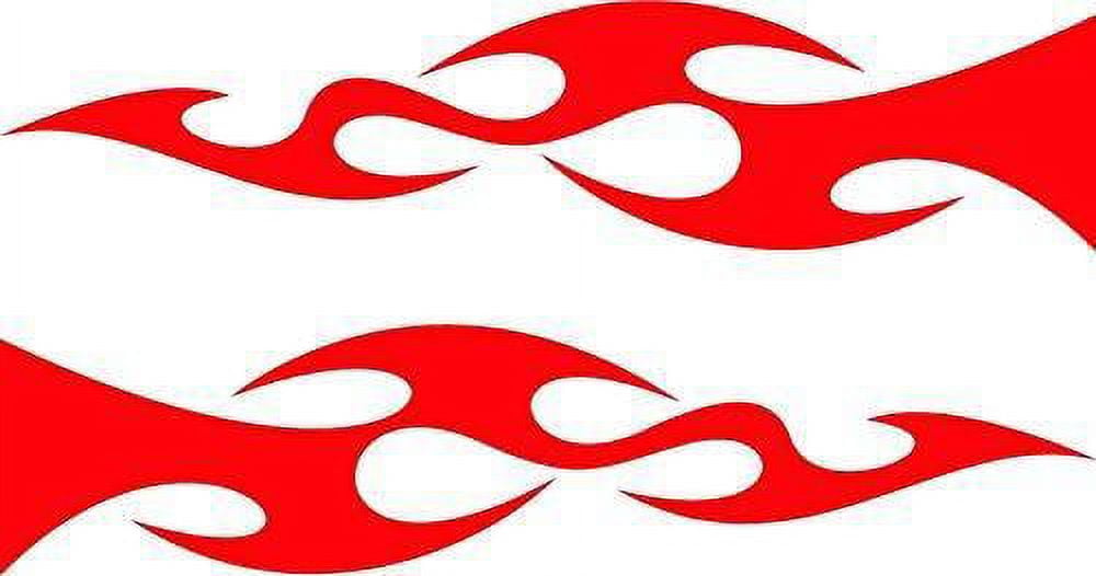 Tribal Smart Flames Auto Truck Dune Buggy ATV Decals Stickers Set ...