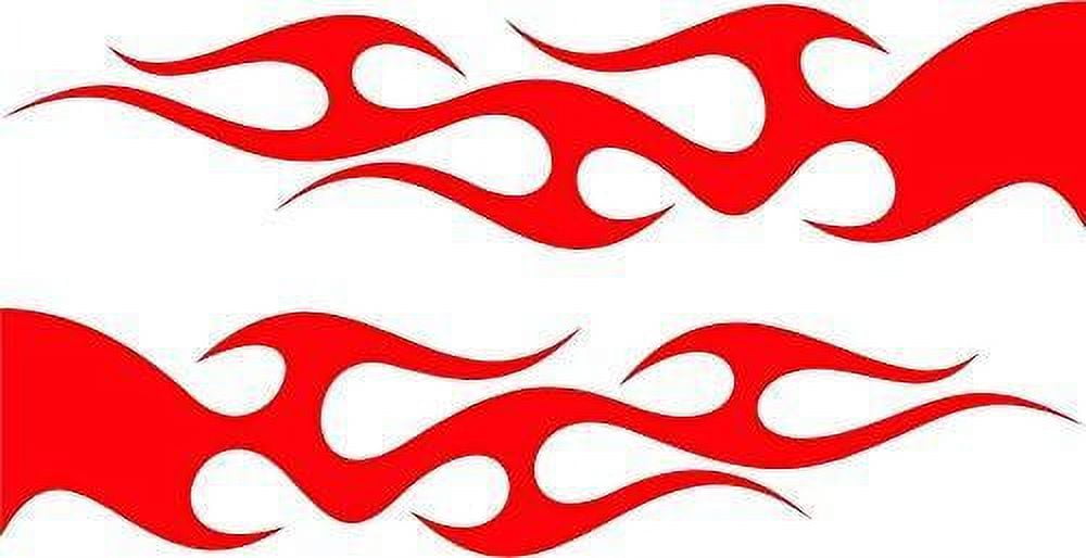 Tribal Smart Flames Auto Truck Dune Buggy ATV Decals Stickers Set ...