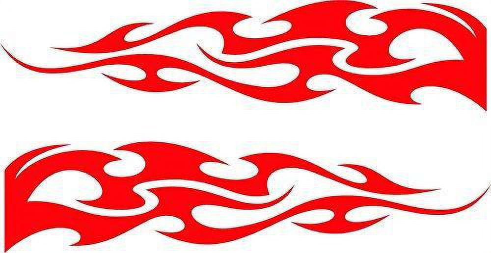 Tribal Smart Flames Auto Truck Dune Buggy ATV Decals Stickers Set ...