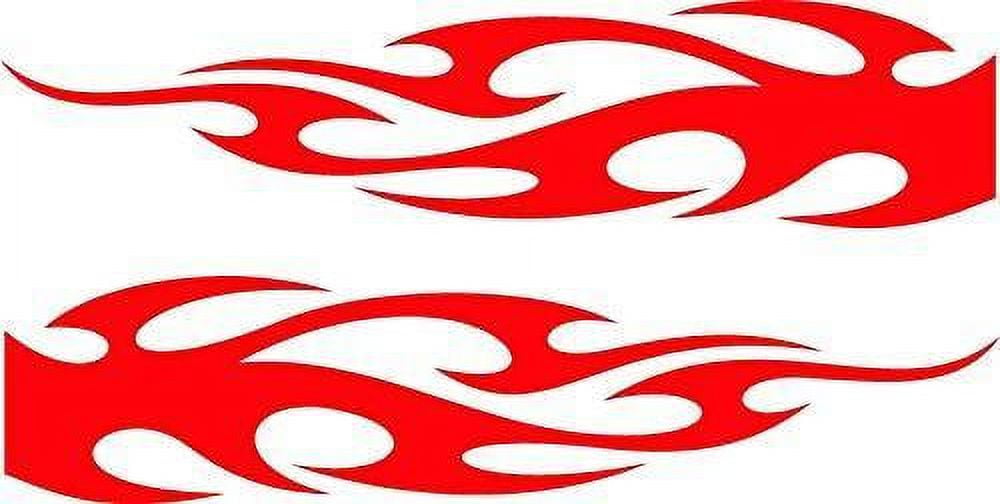 Tribal Smart Flames Auto Truck Dune Buggy ATV Decals Stickers Set ...