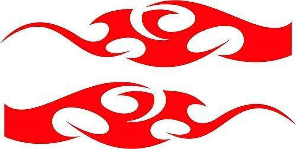 Tribal Smart Flames Auto Truck Dune Buggy ATV Decals Stickers Set ...