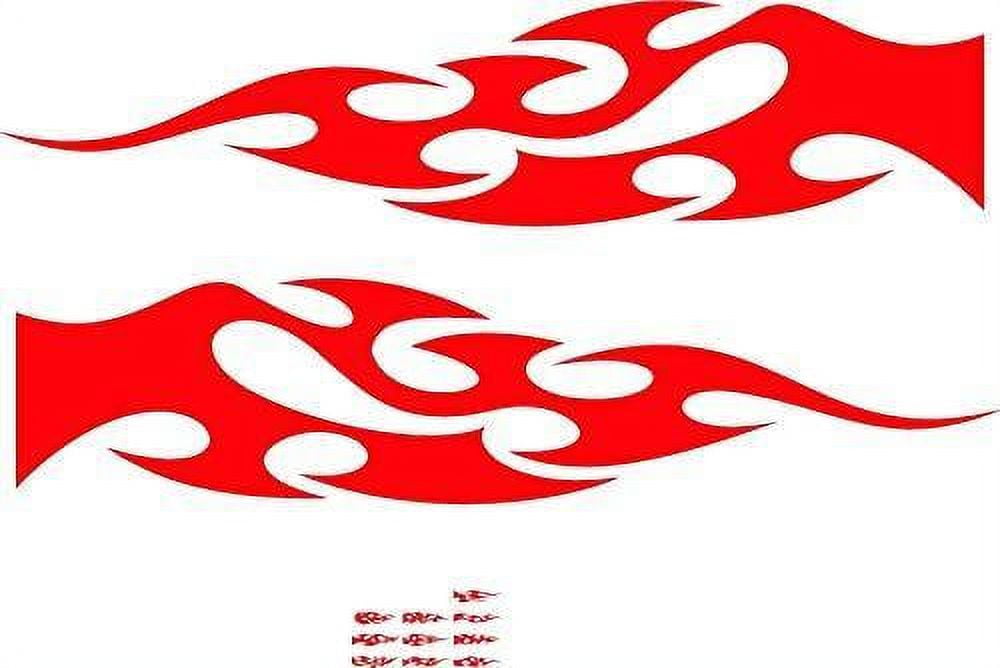 Tribal Smart Flames Auto Truck Dune Buggy ATV Decals Stickers Set ...