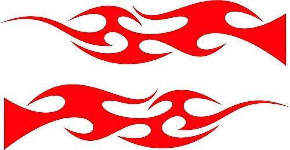 Tribal Smart Flames Auto Truck Dune Buggy ATV Decals Stickers Set ...
