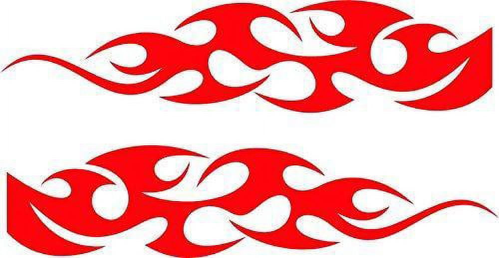 Tribal Smart Flames Auto Truck Dune Buggy ATV Decals Stickers Set ...