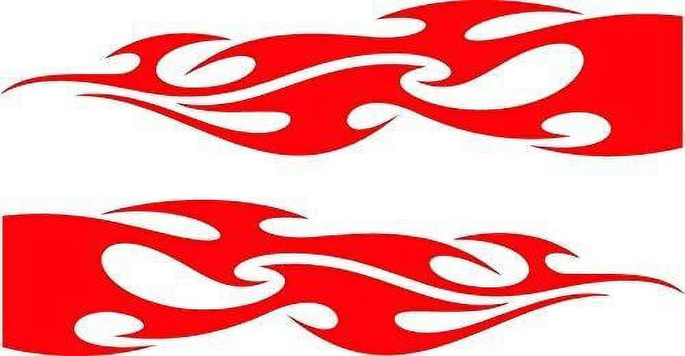 Tribal Smart Flames Auto Truck Dune Buggy ATV Decals Stickers Set ...