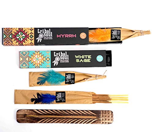 Tribal Soul INTB(8) Incense Smudge Sticks, Assorted Gift Set Includes 8 ...