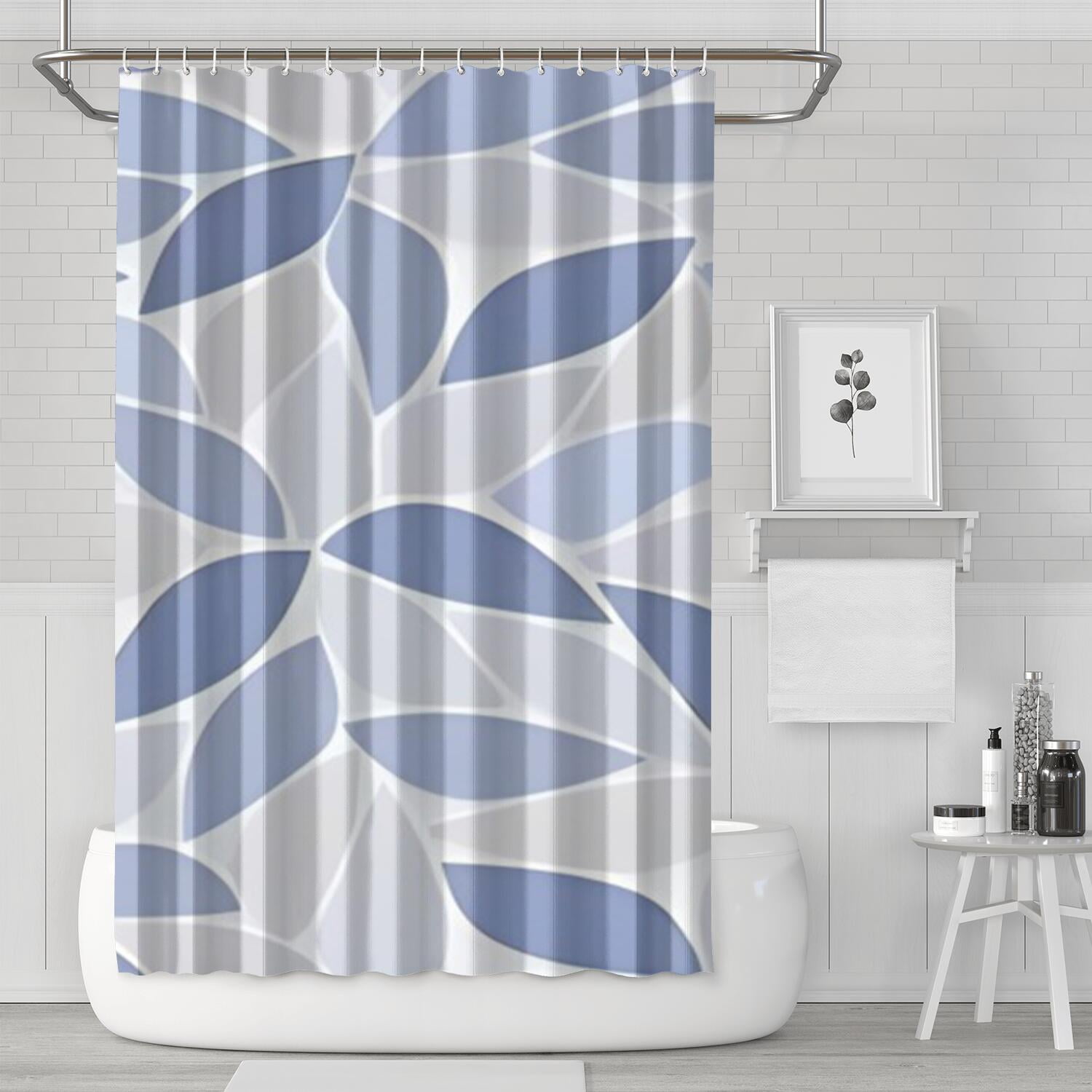Tribal Style Quick-Drying Shower Curtain 72x72 Inches Polyester Fabric ...