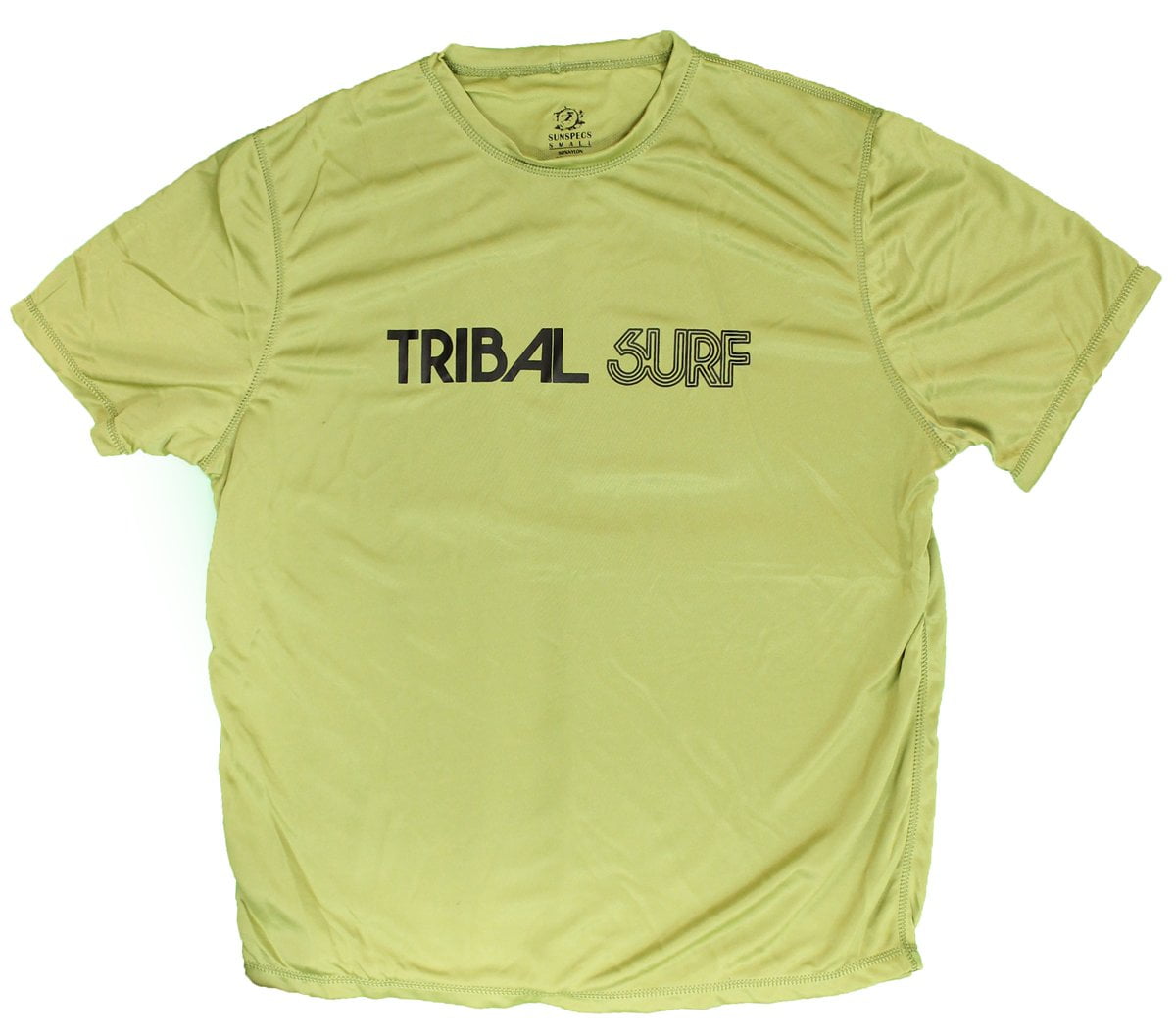 Tribal Surf Men's Short Sleeve Loose-fit Fast Dry Rash Guard (Sage ...