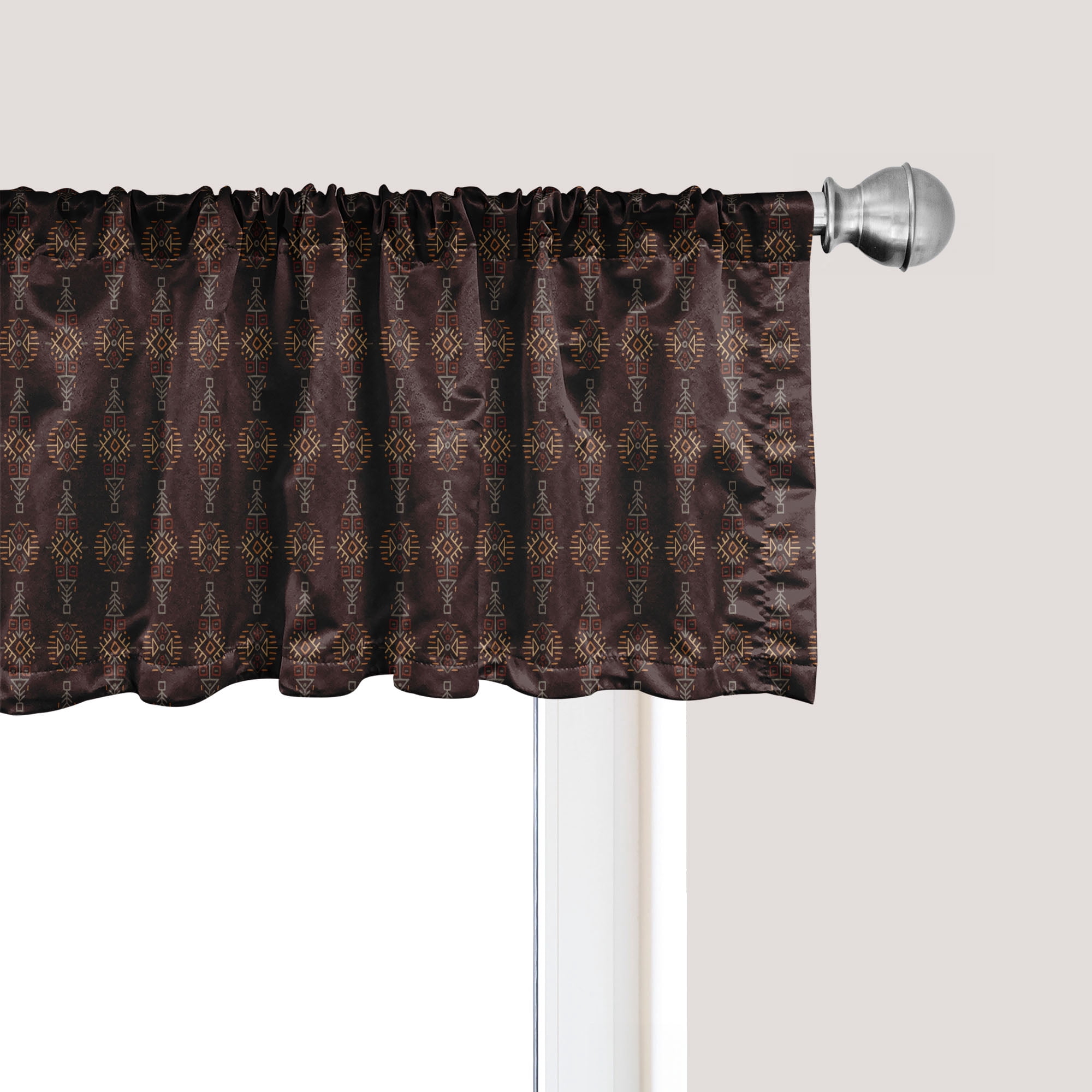 Tribal Window Valance, Australian Ethnic Aboriginal Culture Style Boho ...