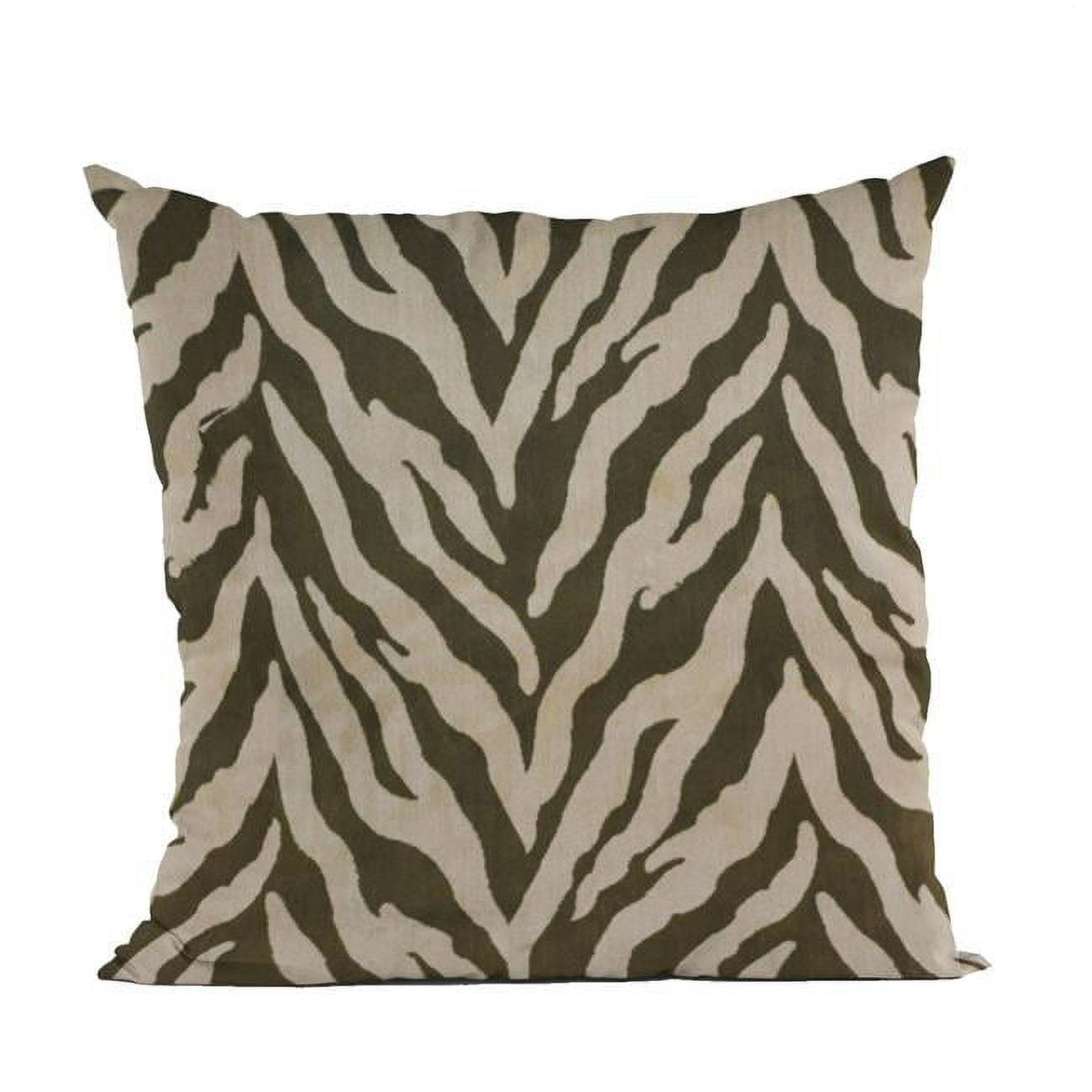 Tribal Zebra Zebra Print Velvet Luxury Throw Pillow - 16 x 16 in ...