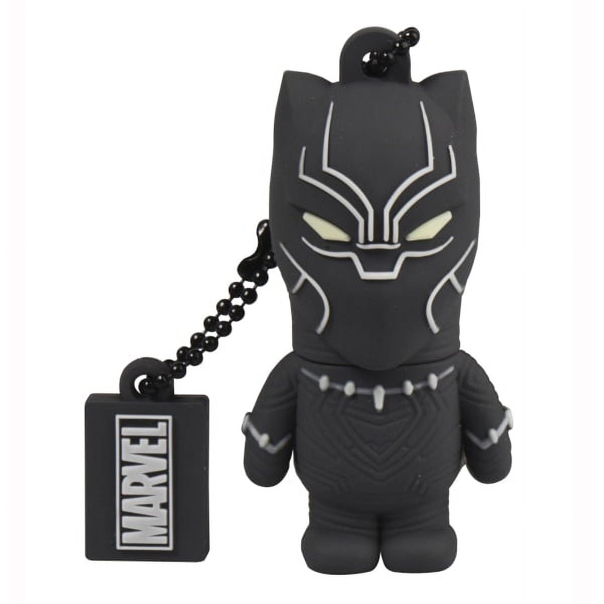 Tribe Avengers Black Panther USB Flash Drive, 16GB, Black, FD016506 ...