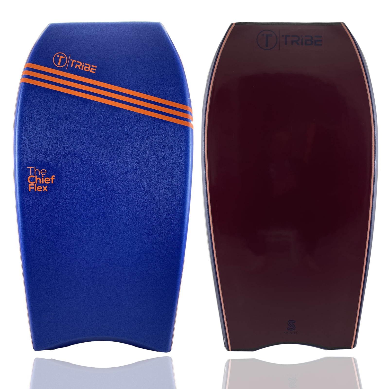Tribe Chief Flex PP Core 40" Wide & Thick Bodyboard-Navy Blue\Black ...