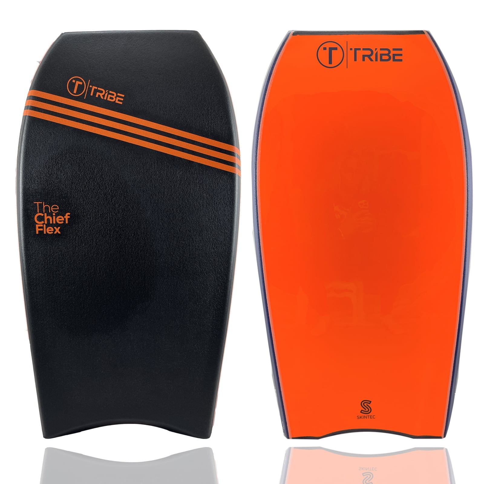 Tribe Chief Flex PP Core 42" Wide and Thick Bodyboard -Black/Stout ...