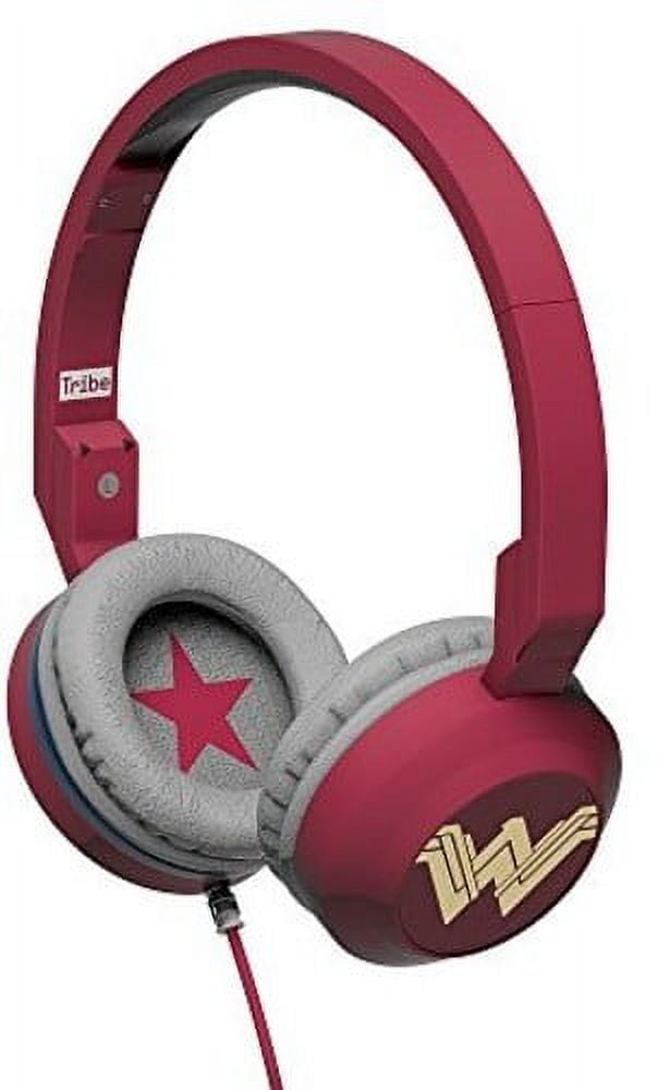 Tribe Hpw13303 Wonder Woman Headphones with Mic - Walmart.com
