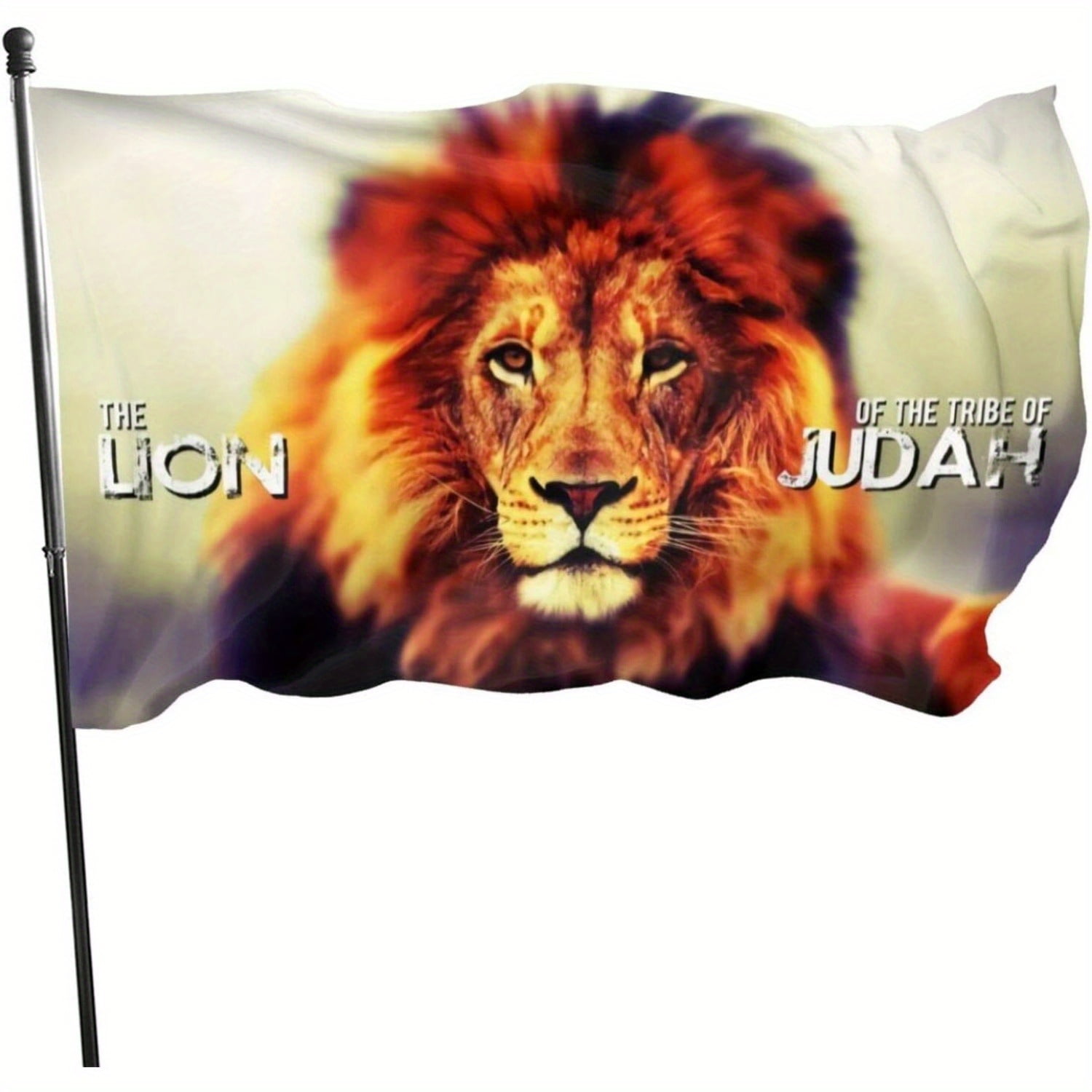 [Tribe of Judah Lion Flag] UV Fade Resistant Ali Yee Tribe of Judah ...