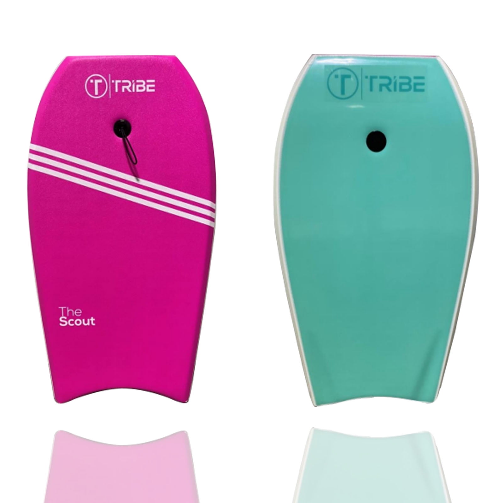 Tribe Scout 39" PK/WH/TQ Bodyboard - Walmart.com