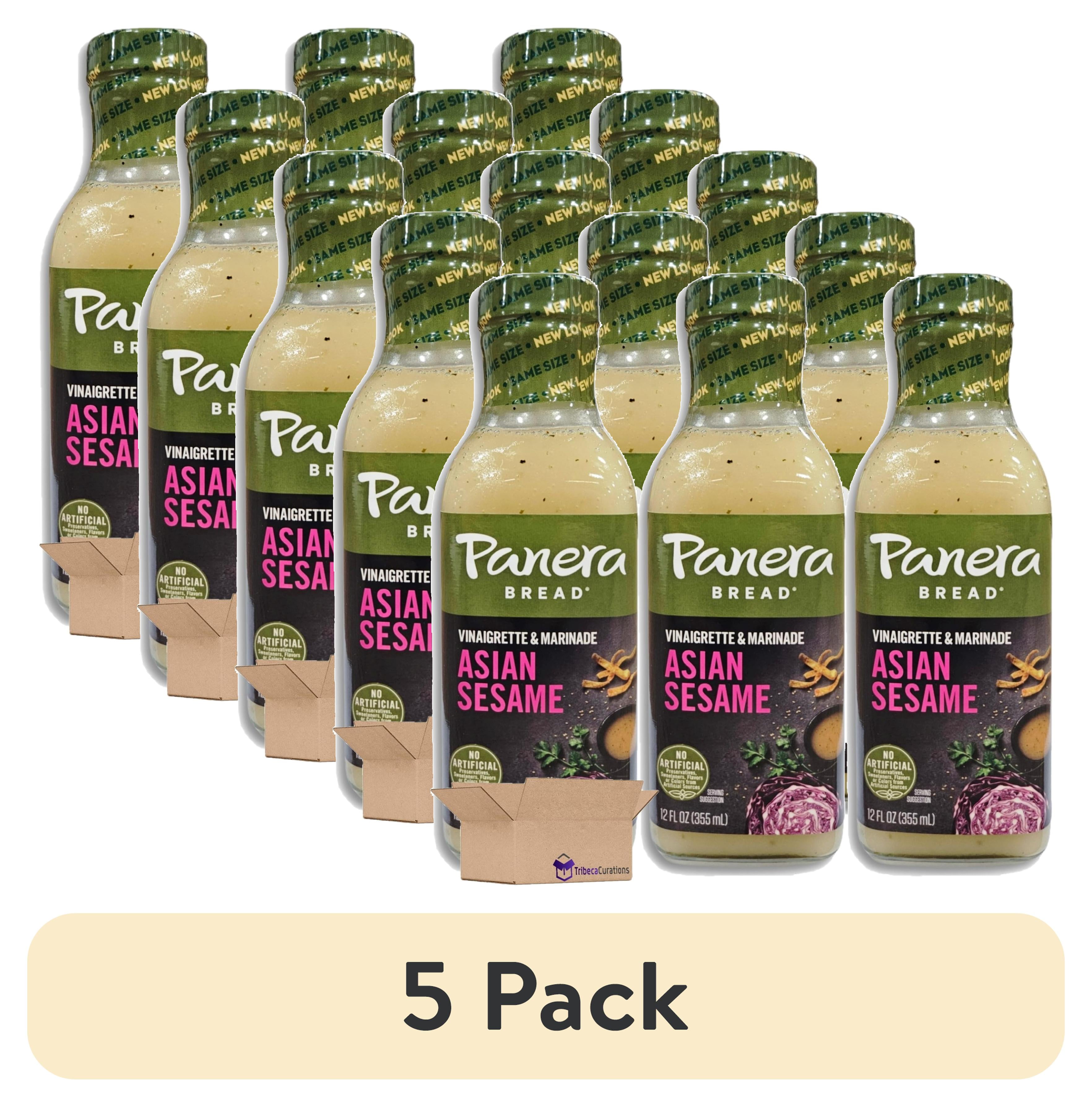 (5 pack) Asian Sesame Vinaigrette Salad Dressing & Marinade by Panera ...