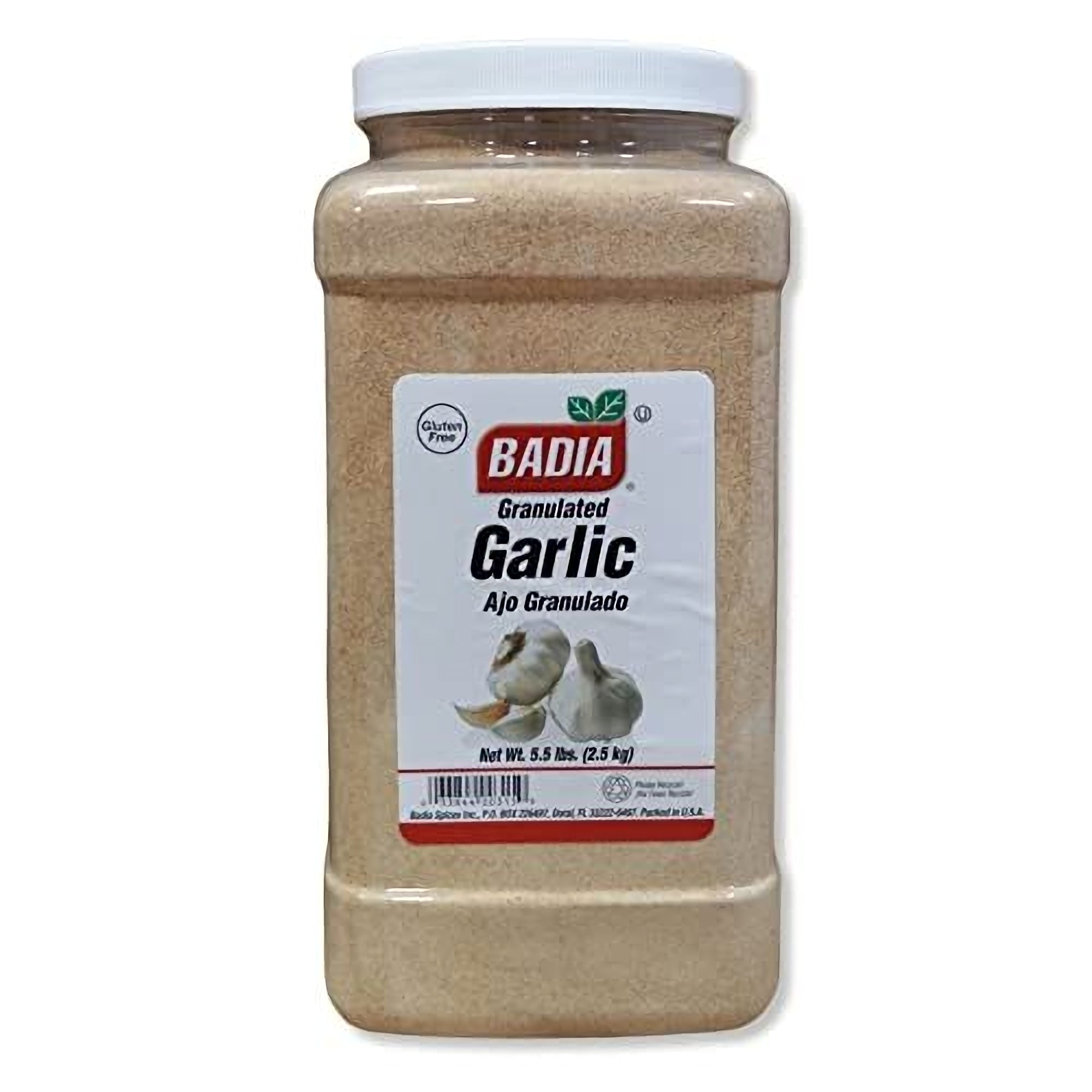 Badia Granulated Garlic | 5.5 Pound Jug - Walmart.com