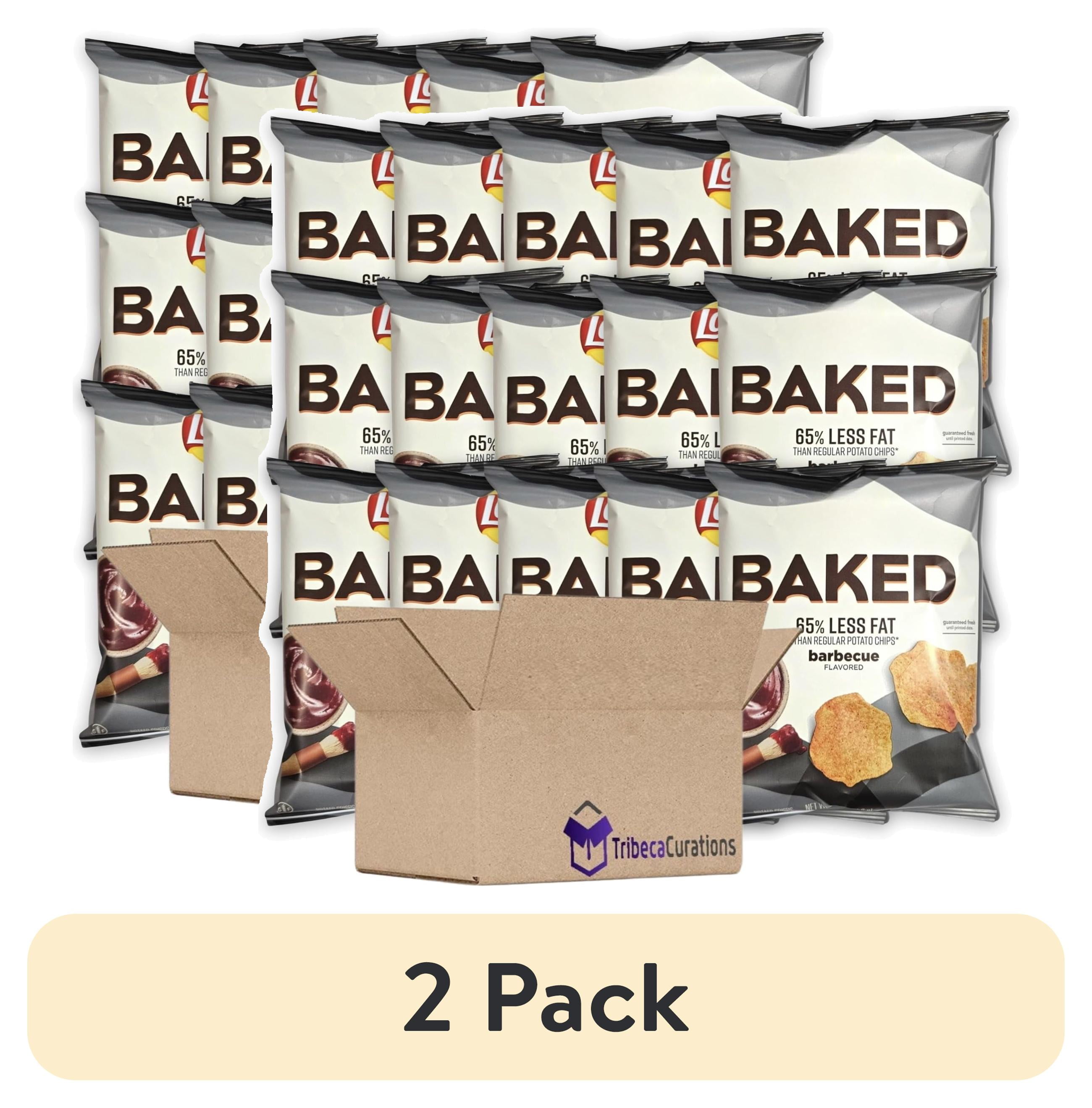 (2 pack) Barbecue Baked Potato Chips Value Pack | Bundled by Tribeca ...