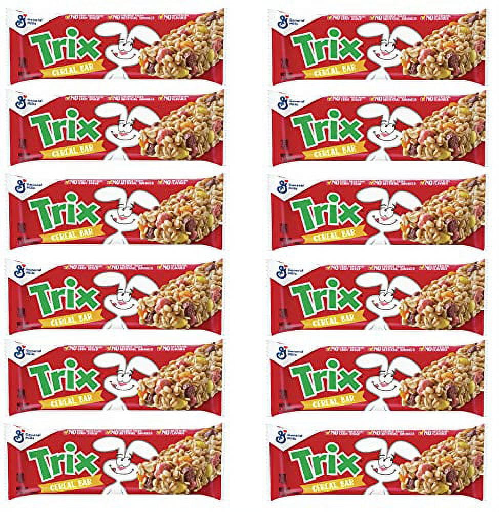 Cereal Bars by Trix Bundle | 1.42 Ounce | Pack of 12 - Walmart.com
