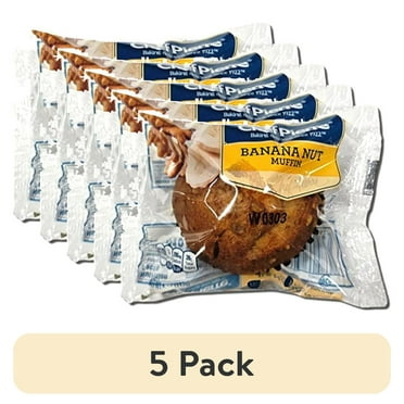 Otis Spunkmeyer Banana Nut Muffins | 4 Ounce Individually Wrapped Snack ...