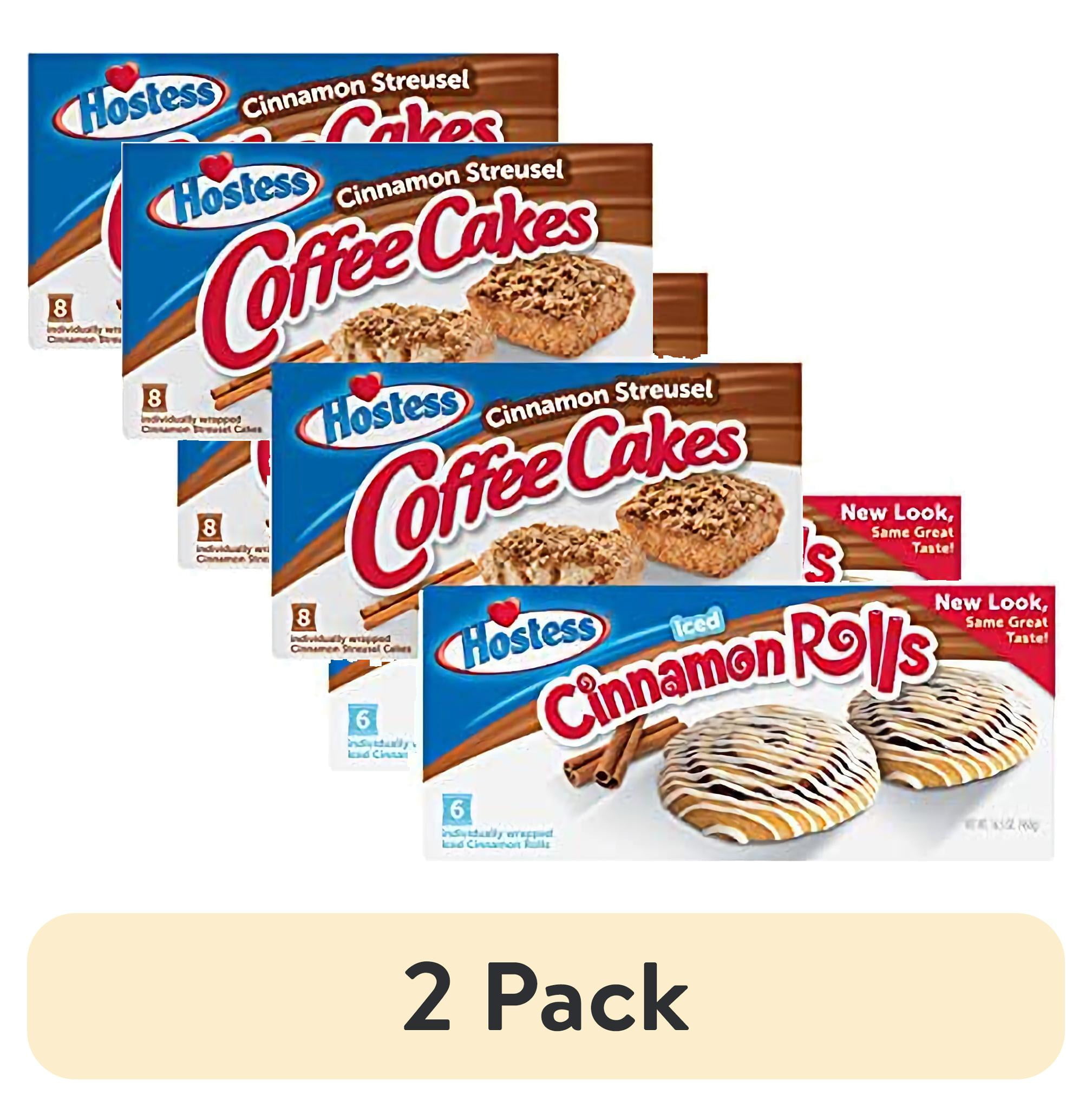 (2 pack) Hostess Cinnamon Lovers Snack Cakes Variety Pack | Coffee ...