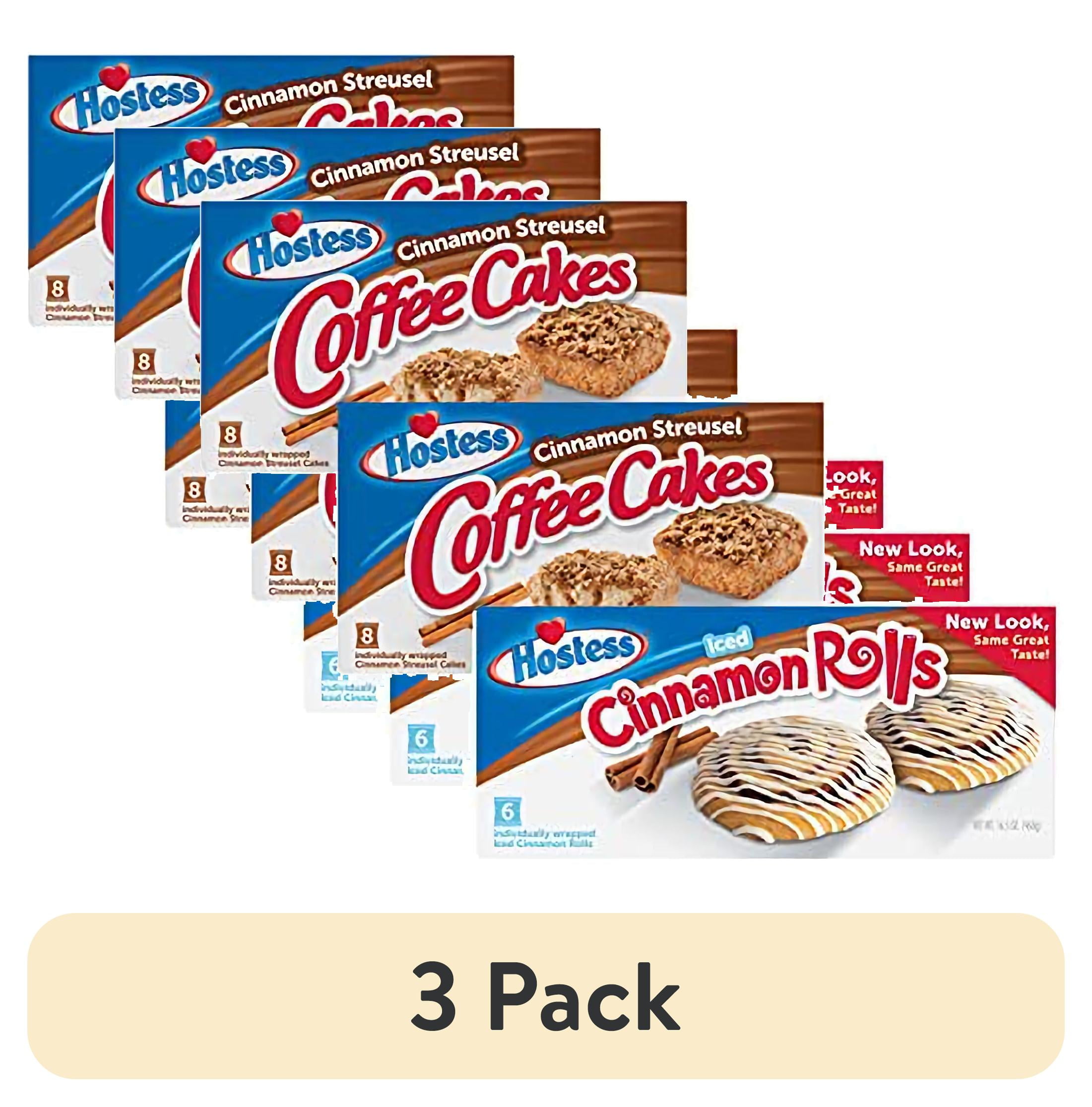 (3 pack) Hostess Cinnamon Lovers Snack Cakes Variety Pack | Coffee ...
