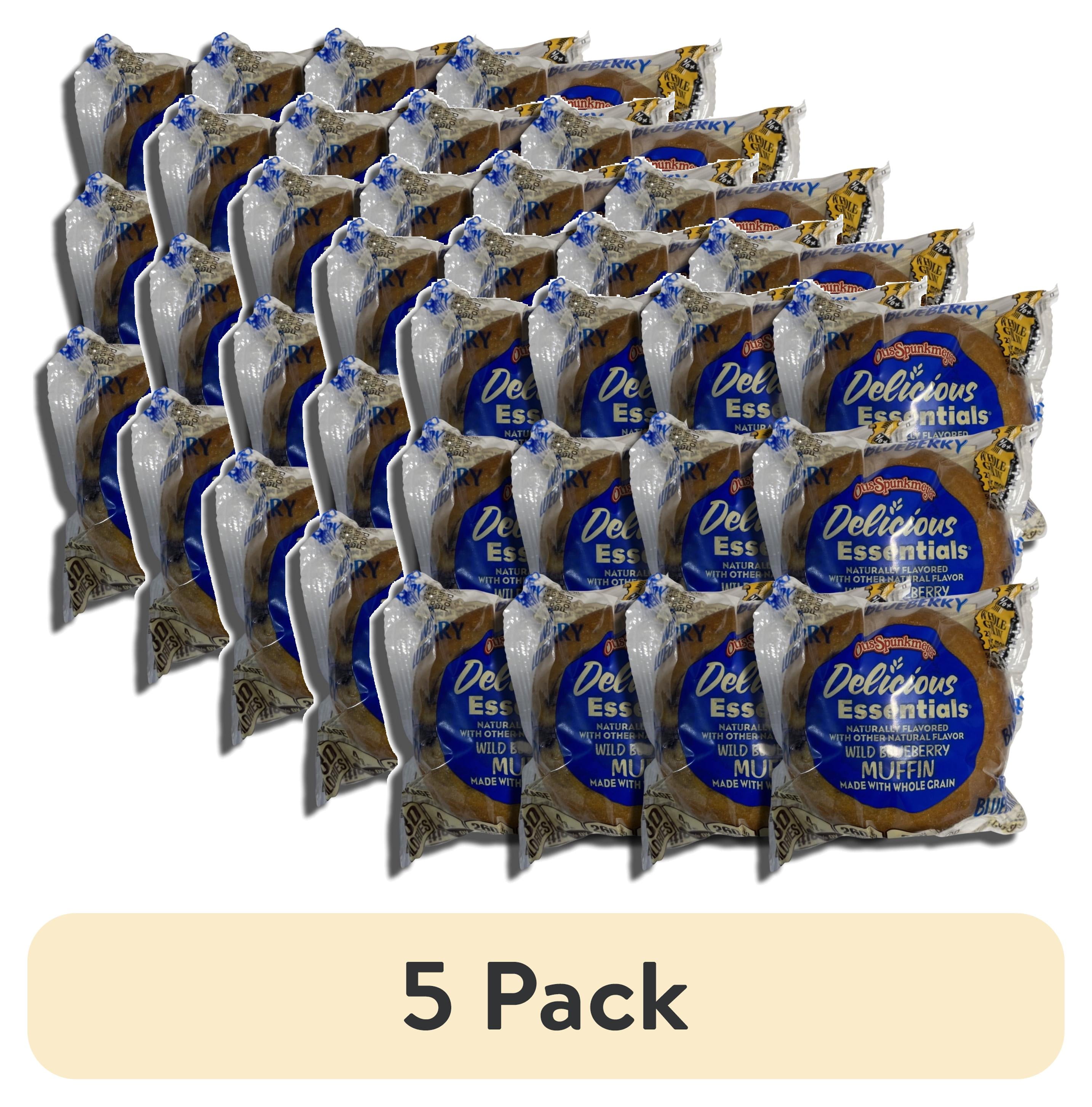 (5 pack) Delicious Essentials Muffins Individually Wrapped | Baked by ...