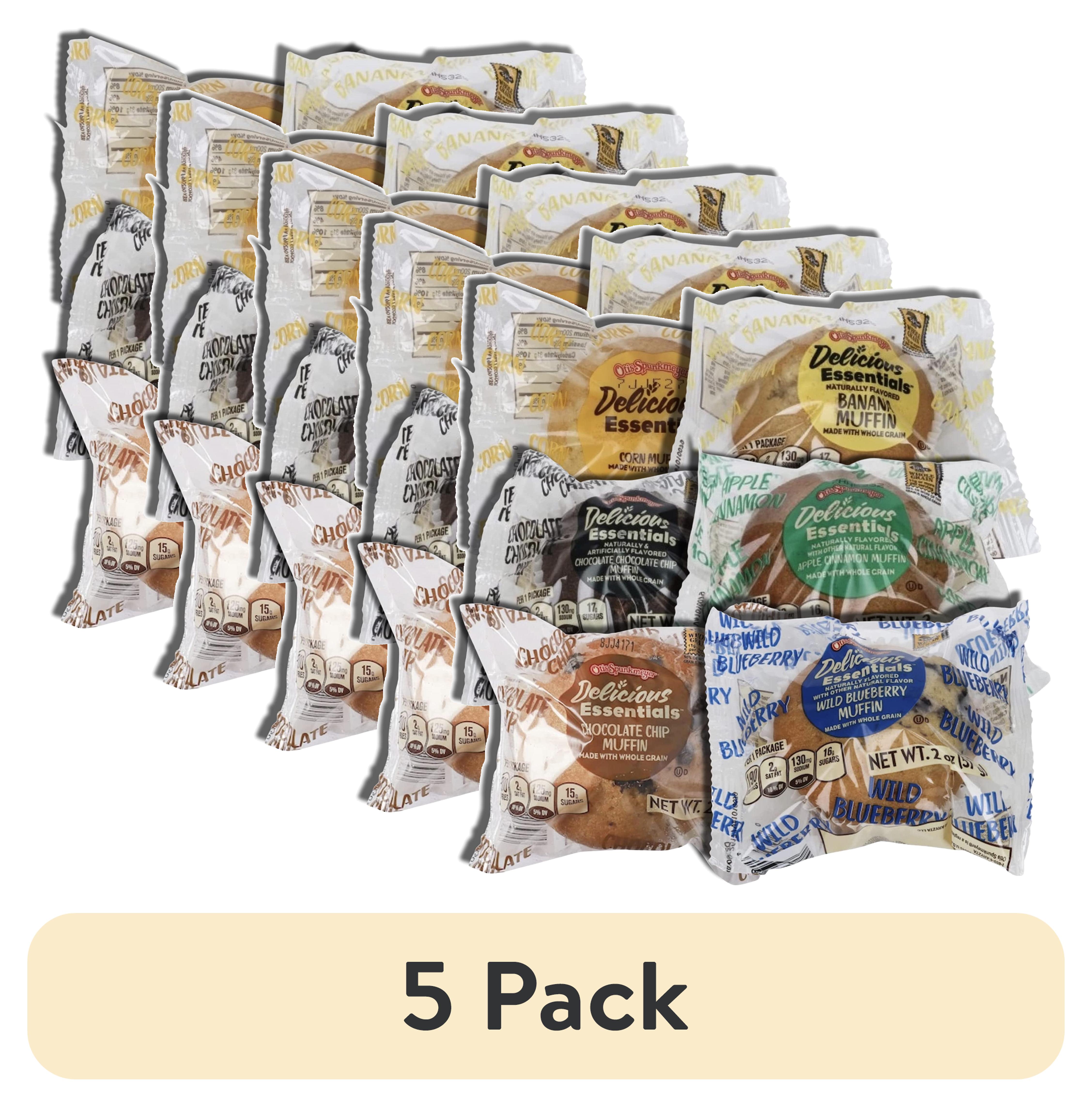 (5 pack) Delicious Essentials Muffins Ultimate 6 Flavor Variety Pack ...