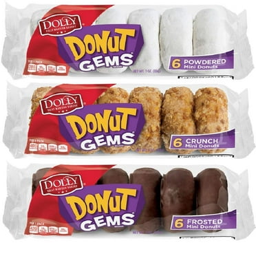 Hostess Donettes Variety Pack | Big Bags 6 Flavors: Frosted, Double ...