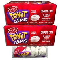 (3 pack) Dolly Madison Dolly Madison Powdered Donut Gems Mini Donuts ...