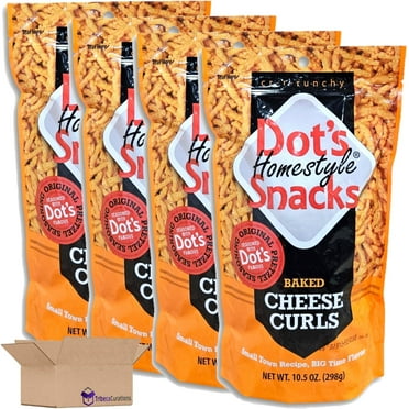 Dot's Homestyle Pretzels Cheese Curls 10.5 oz (1 bag) - Walmart.com