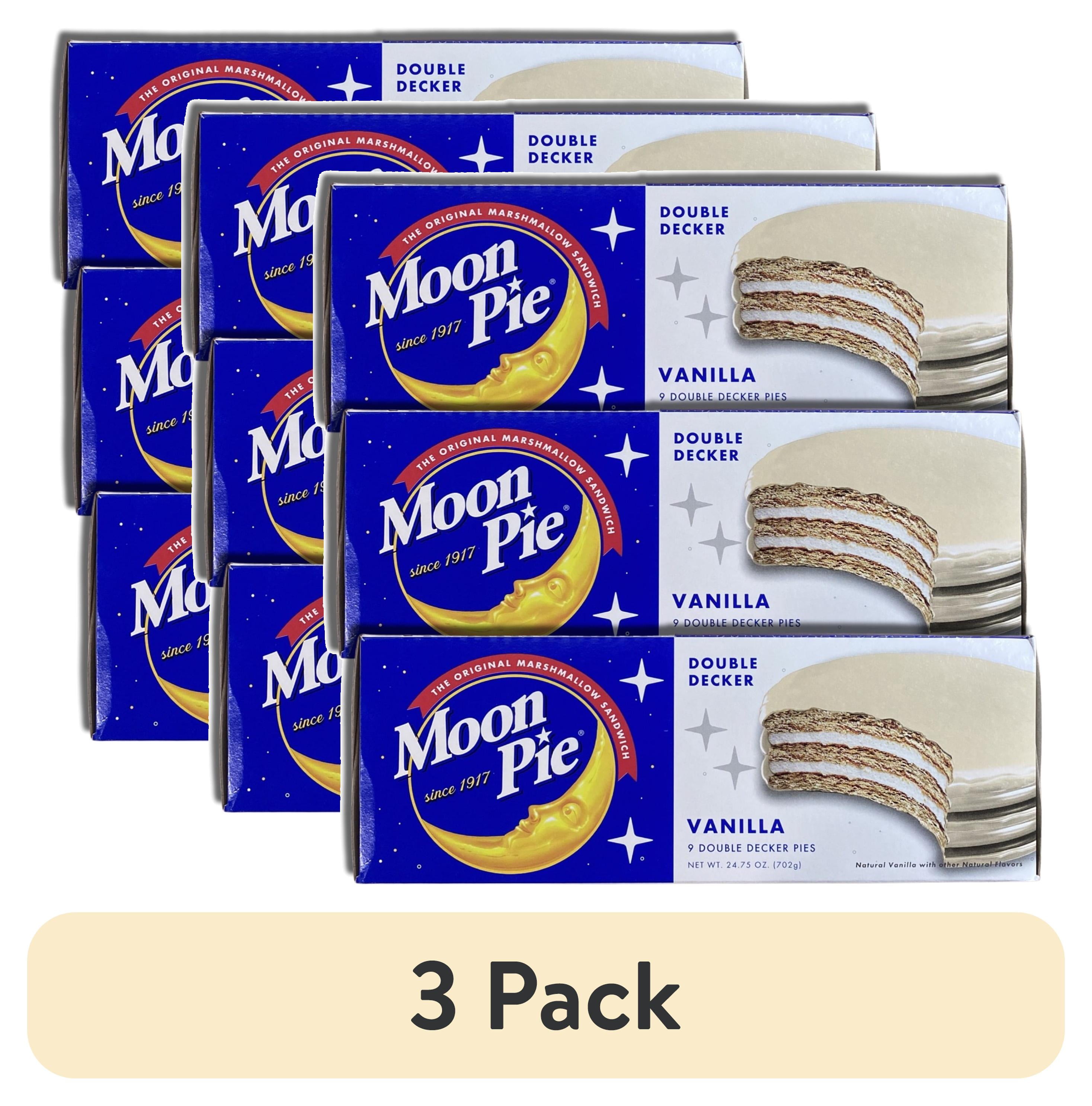 (3 pack) Moonpie Double Decker Marshmallow Sandwich by Moon Pie | 9 ...