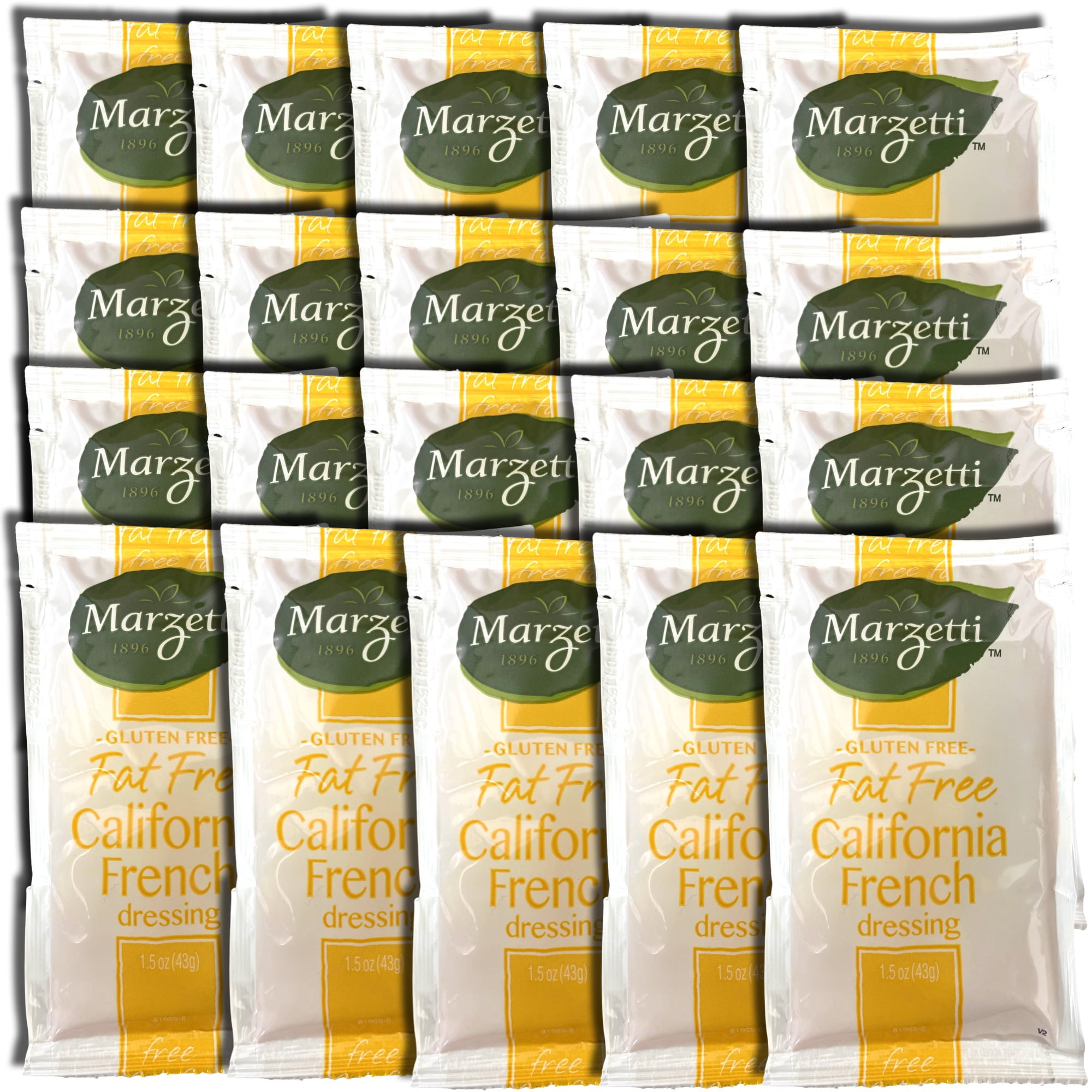 Fat Free California French Salad Dressing Packets | Value Pack | 1.5 ...
