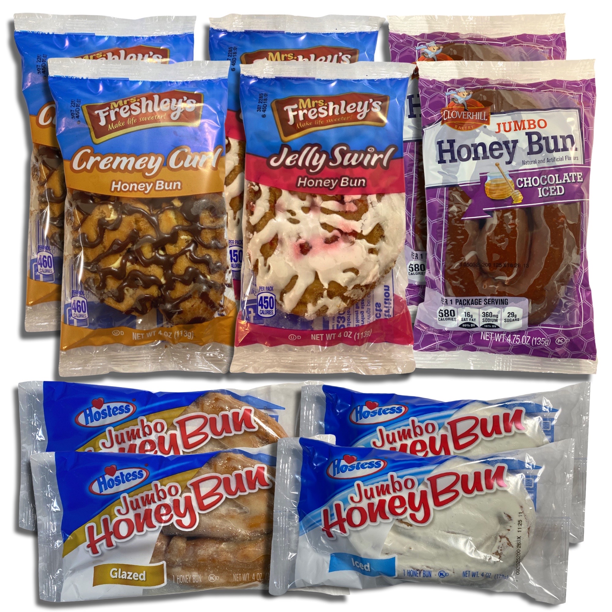 Cloverhill Bakery Ultimate Honey Bun Variety Pack | Big Texas ...